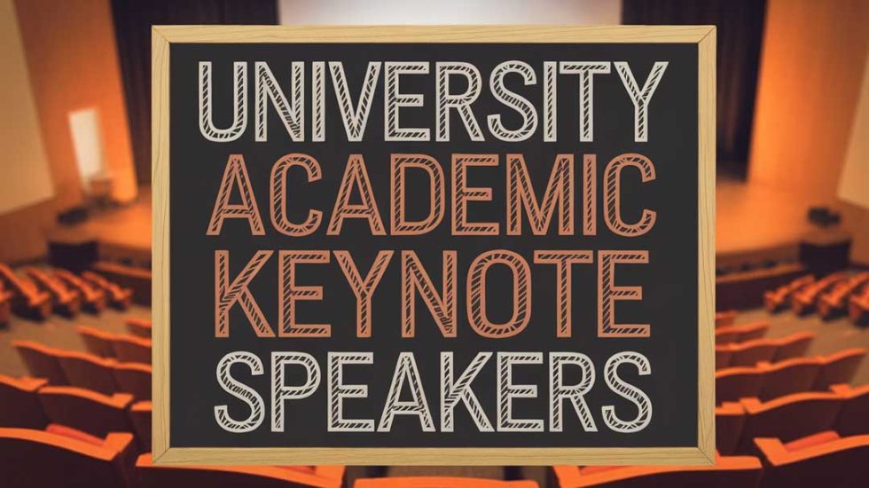 University & Academic Keynote Speakers - Keynote Speaker Agency Bureau